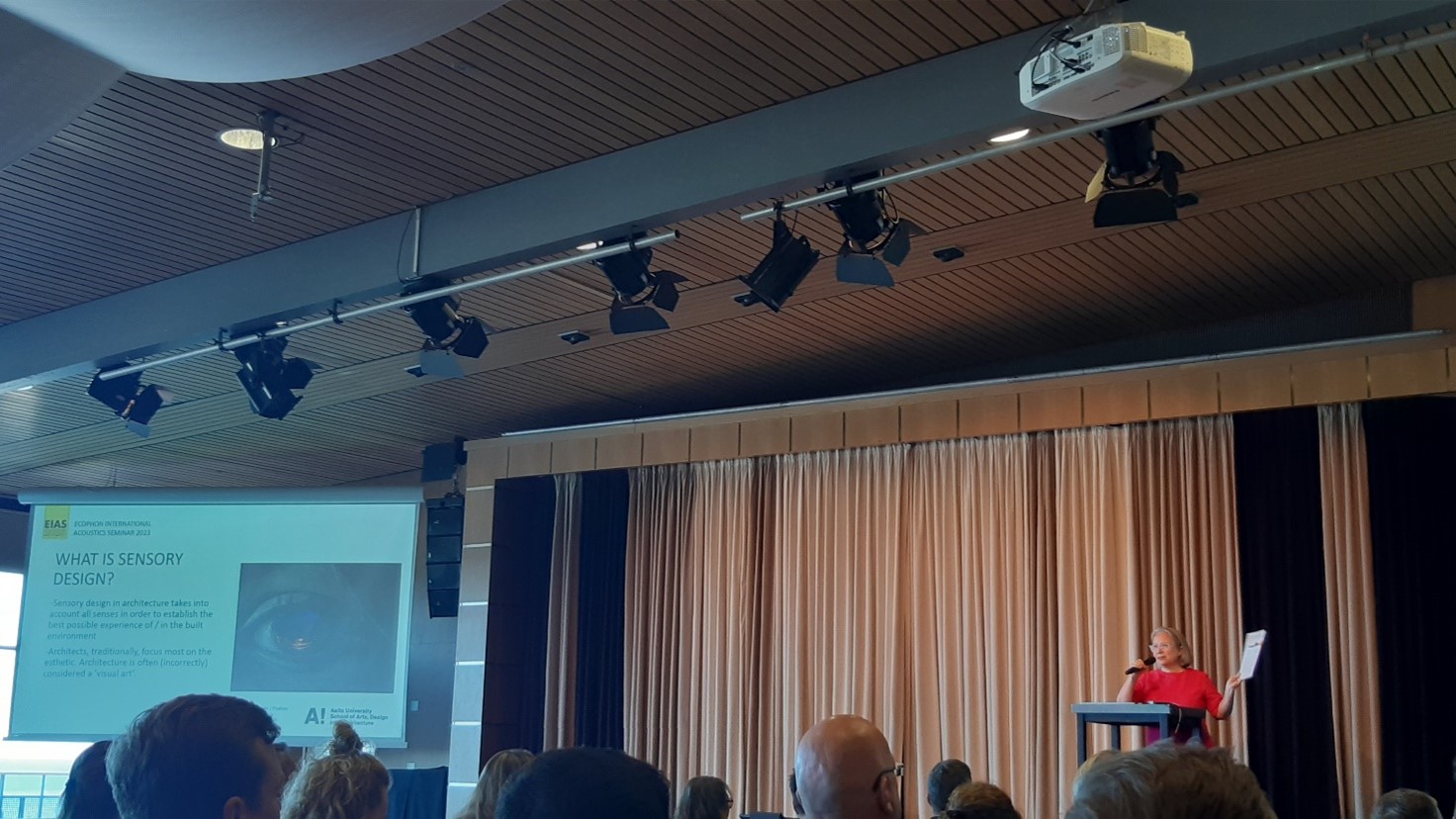 Sensory design for age and dementia-friendly environments - Acoustic ...